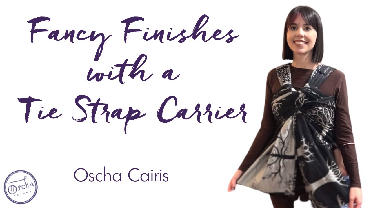 Fancy Finishes with a Tie Strap Baby Carrier | Half Buckle | Meh Dai ...