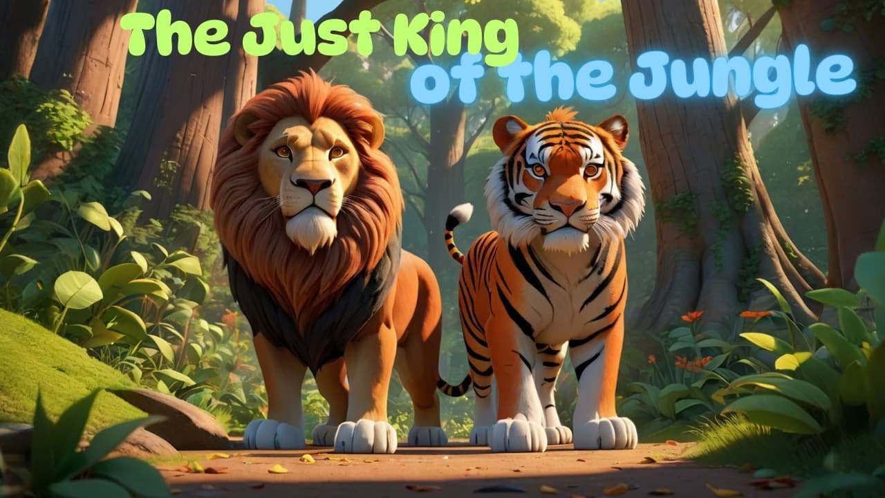 🦁The Just King of the Jungle | A Fun & Educational Story for Kids 🌿 ...
