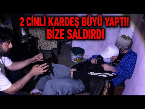 CİNLERLE YAŞAYAN 2 KARDEŞ BİZE SALDIRDI KAVGA ÇIKTI ! (ŞOK OLACAKSINIZ) Paranormal Olaylar