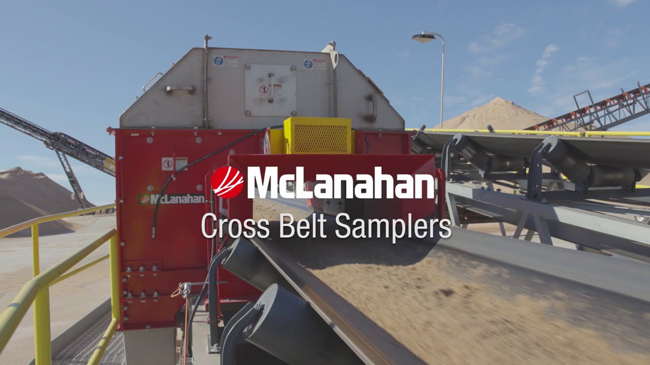 McLanahan Cross Belt Samplers - YouTube