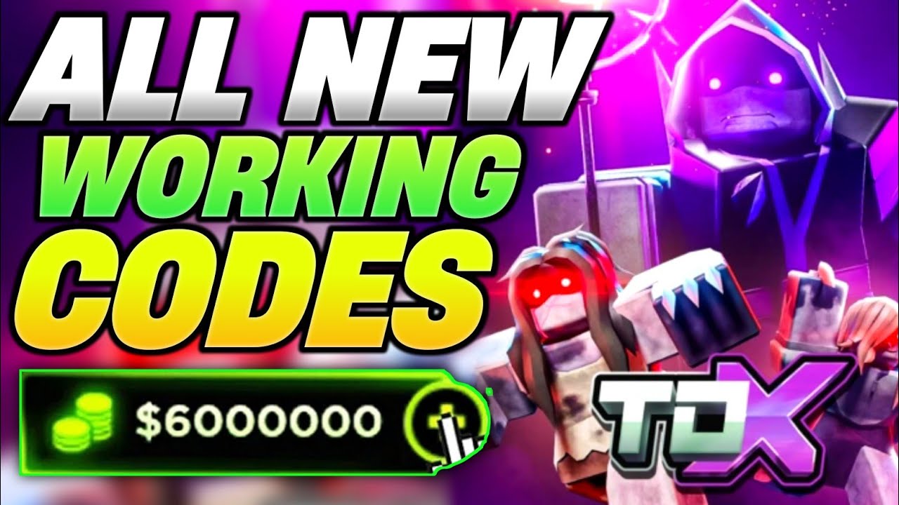 HURRY UP🎁 TOWER DEFENSE X CODES - ROBLOX TOWER DEFENSE X CODES - TDX ...