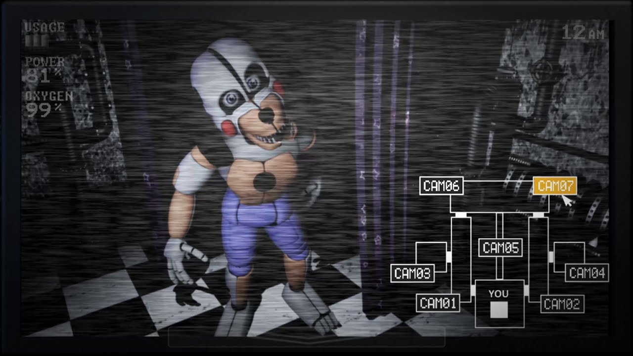 If Sparky were added to FNaF Sister Location! Funtime Sparky! (FNaF SL ...