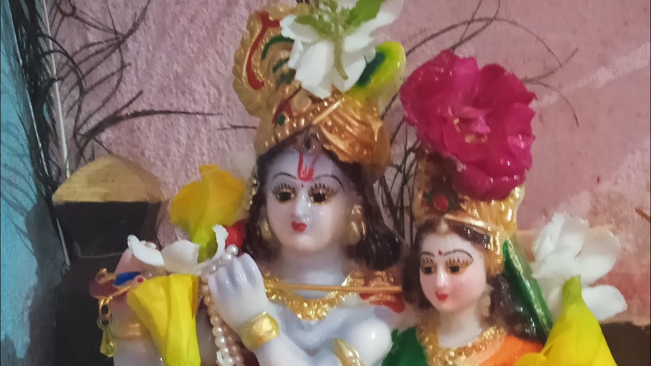 Janmastami special vlog || mondir a pujo delam || kochu gach anlam 🌱 ...
