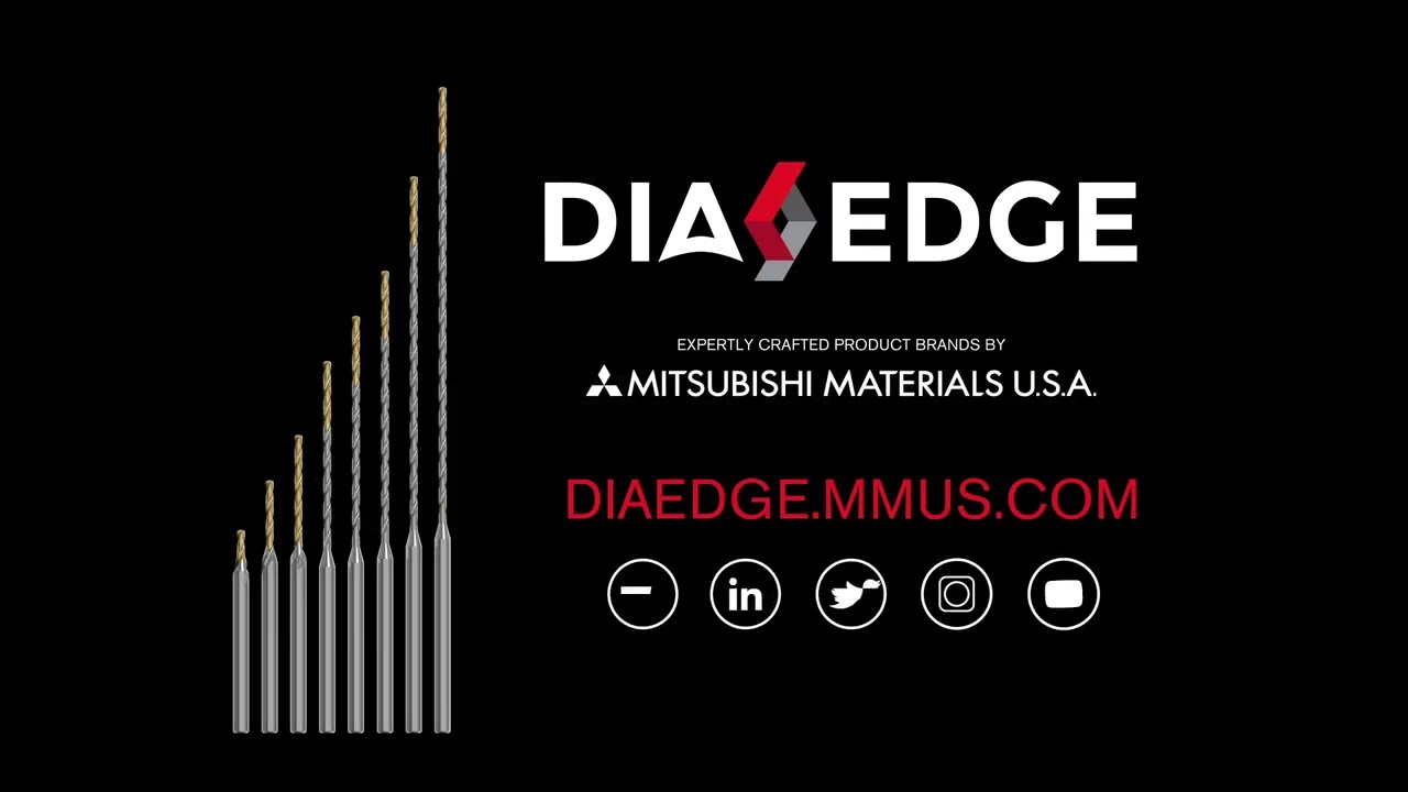 DIAEDGE DVAS TRISTAR Drill Series Tool News - YouTube