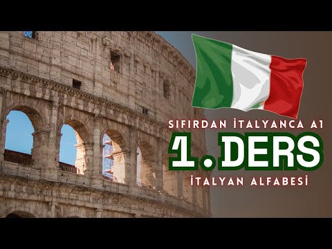 Sıfırdan İtalyanca A1 | İtalyan Alfabesi | Ders 1