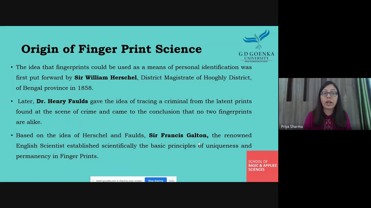 Personal Identification in Forensic Science: From living and dead ...