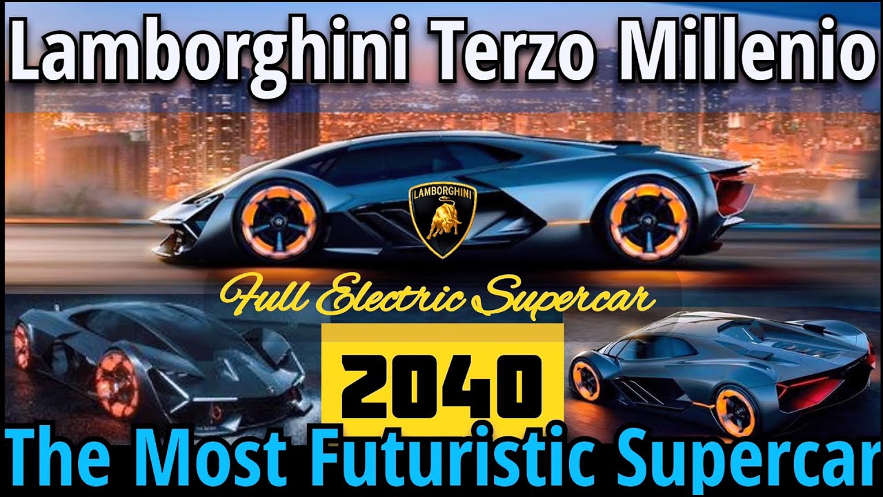 Lamborghini Terzo Millenio | The Most Futuristic Electric Supercar ...