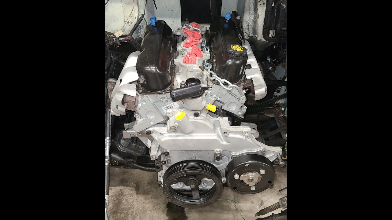 Install a LeSharo engine transmission in 10 Minutes - YouTube