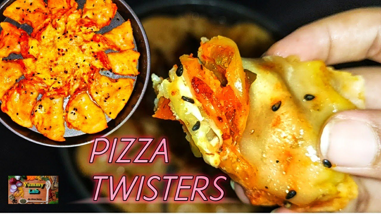 Pizza twisters || बस एक बार बना कर तो देखिये without oven recipe || how ...