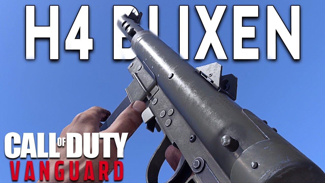 "H4 Blixen" Submachine Gun SHOWCASE (CALL OF DUTY VANGUARD) - YouTube