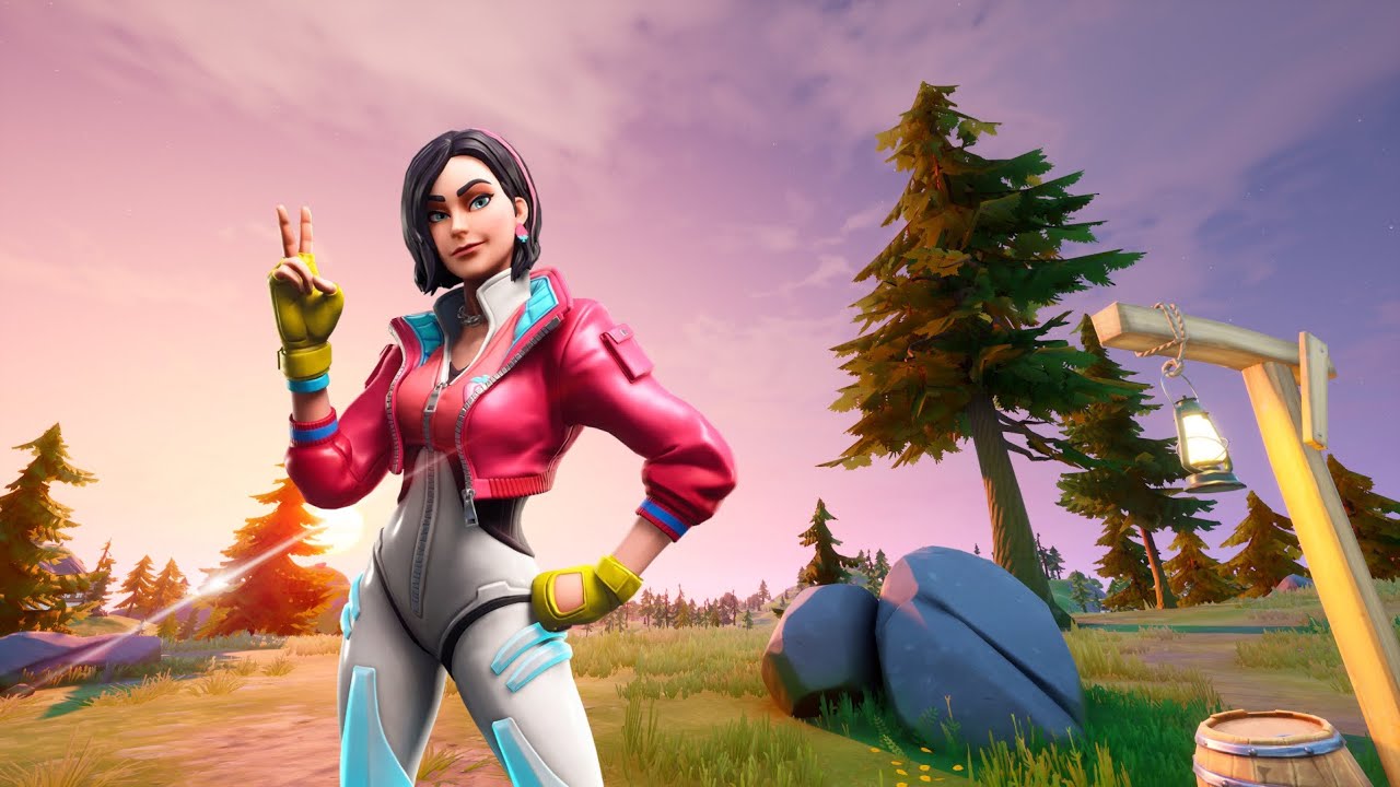 Fortnite w/ rox skin - YouTube