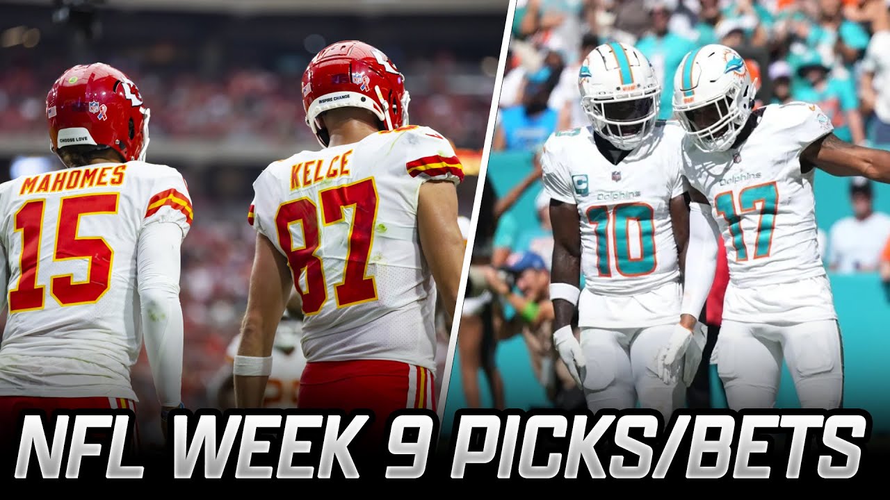 NFL Week 9 Picks/Bets Against the Spread | NFL 2023-24 - YouTube