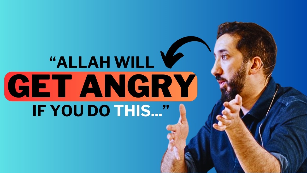 Stop Saying This To Your Loved Ones, It's Wrong! - Nouman Ali Khan - YouTube