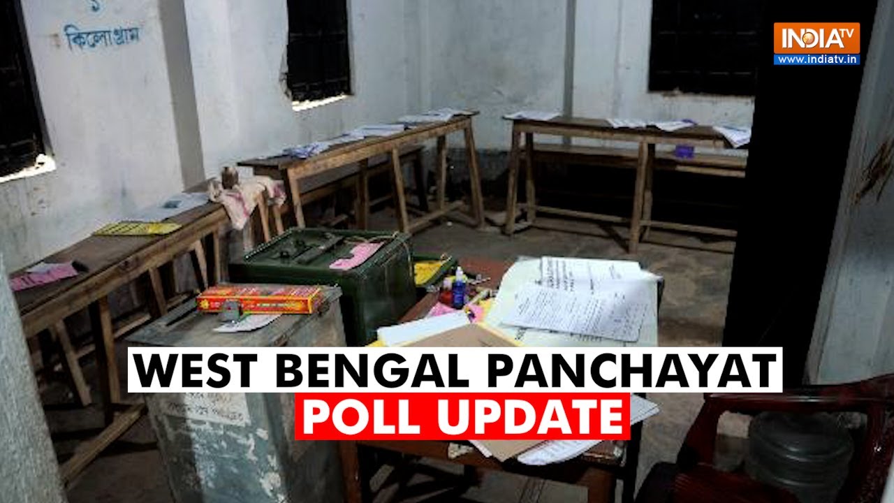 West Bengal Panchayat Polls Polling Booth Vandalised In Cooch Behar