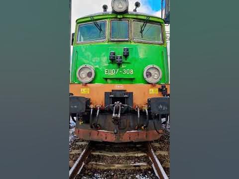 Czoło Lokomotywy EU07-308 PKP Cargo Wrocław Osobowice #pkp #kolej #pociągi #ic #EU07-308 #eu07 ...