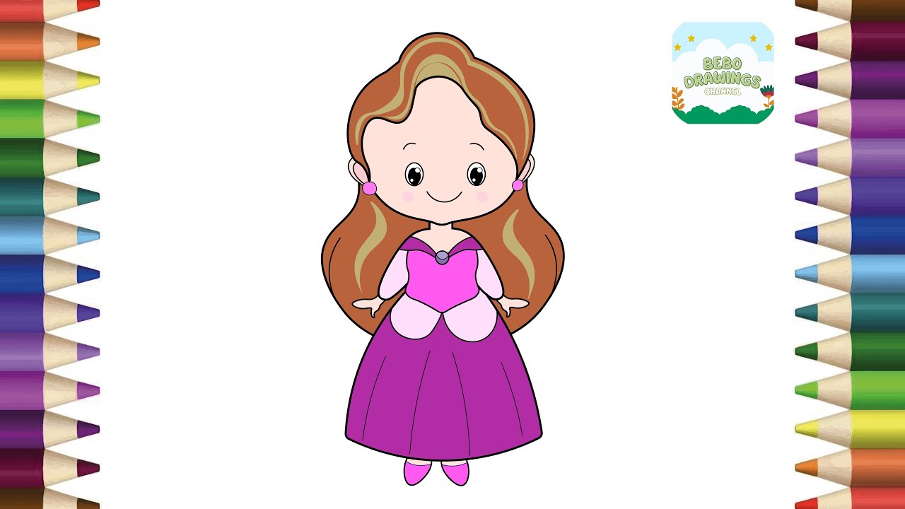 How To Draw Sofia The First Step By Step Easy | Draw Disney Princess ...