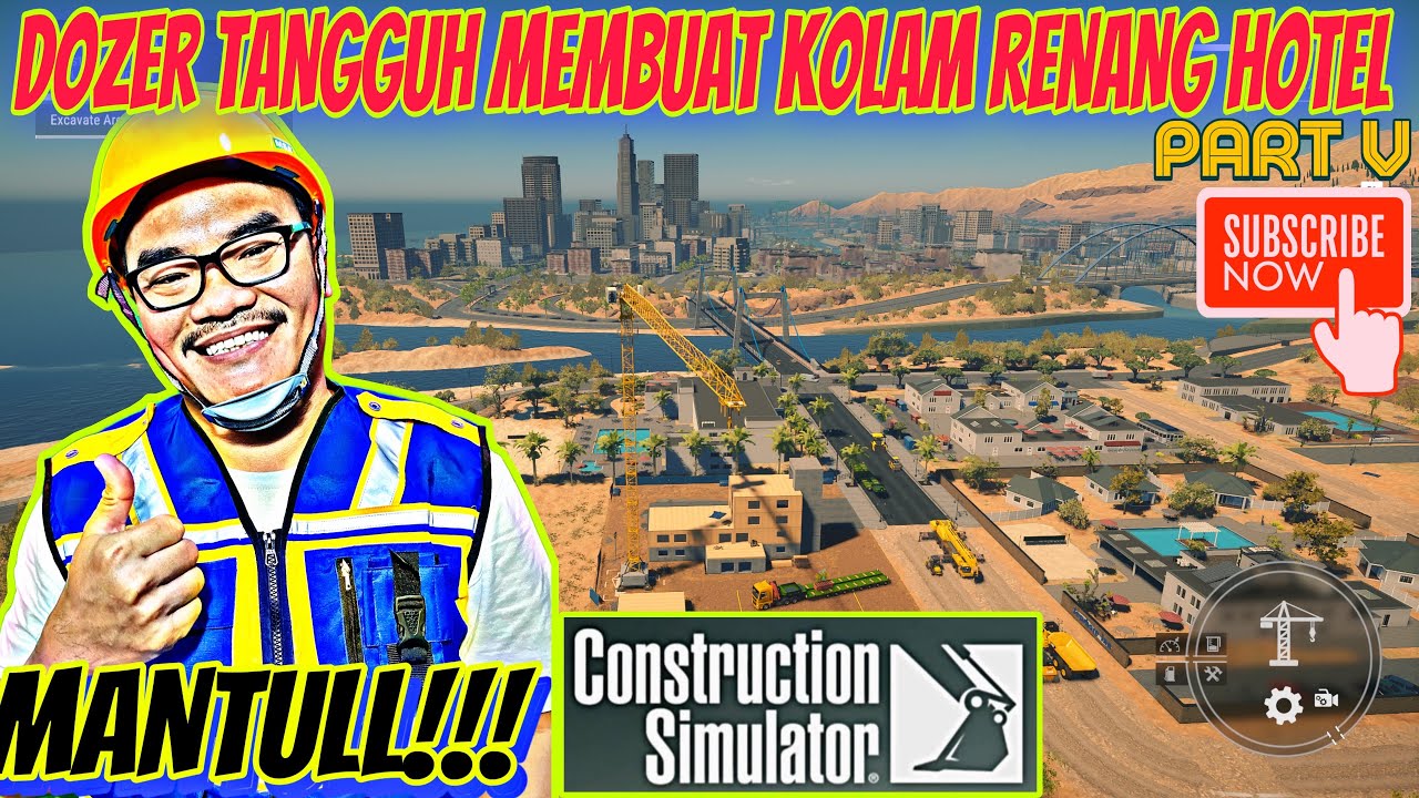 Dozer Tangguh Membuat Kolam Renang Hotel Part V - Construction ...