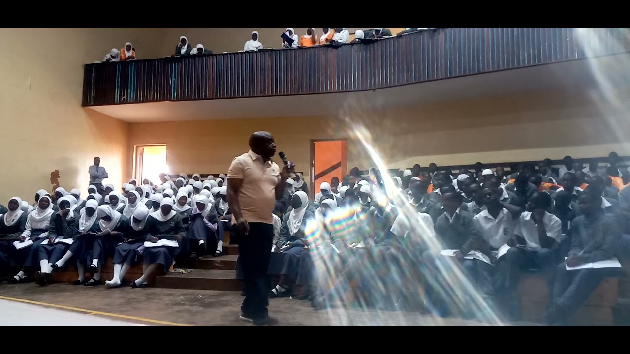 inspiring adolescents at Kibuli secondary School kampala - YouTube