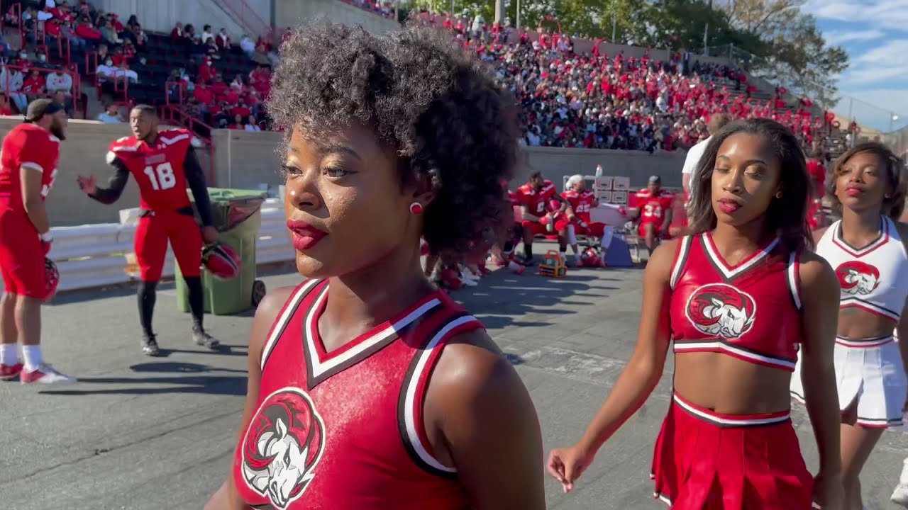 2021 WSSU Rams Homecoming Cheerleaders, Get Up Out Your Seat - YouTube