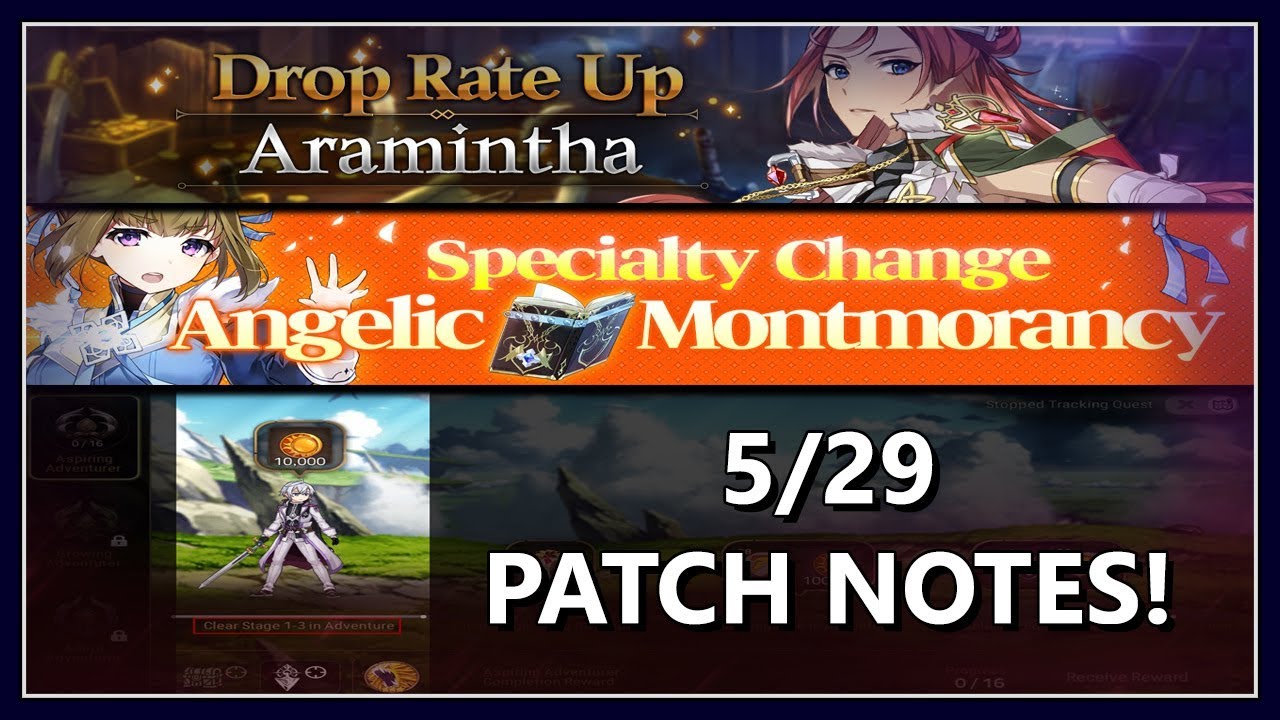 Epic Seven | Angelic Montmorancy Better Than Angelica Now? 5/29 Patch ...