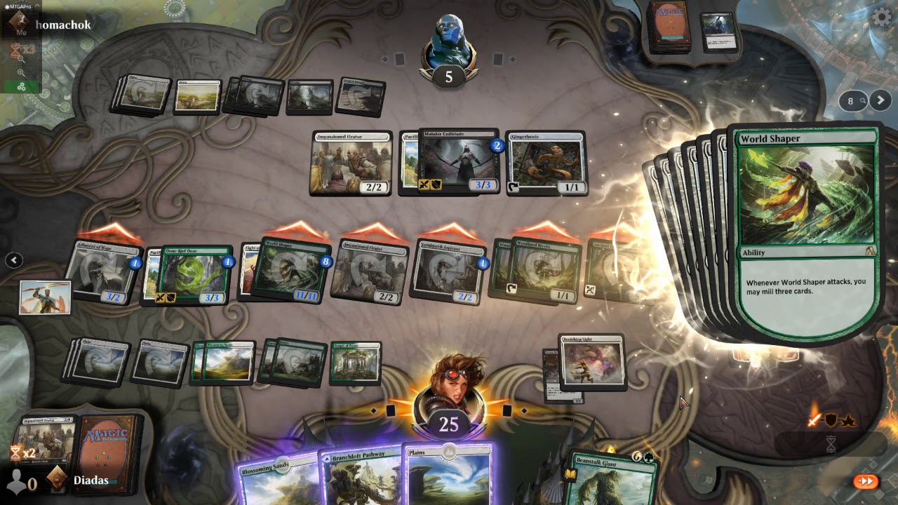 MTG Arena Snippet #1 - White Finisher - YouTube