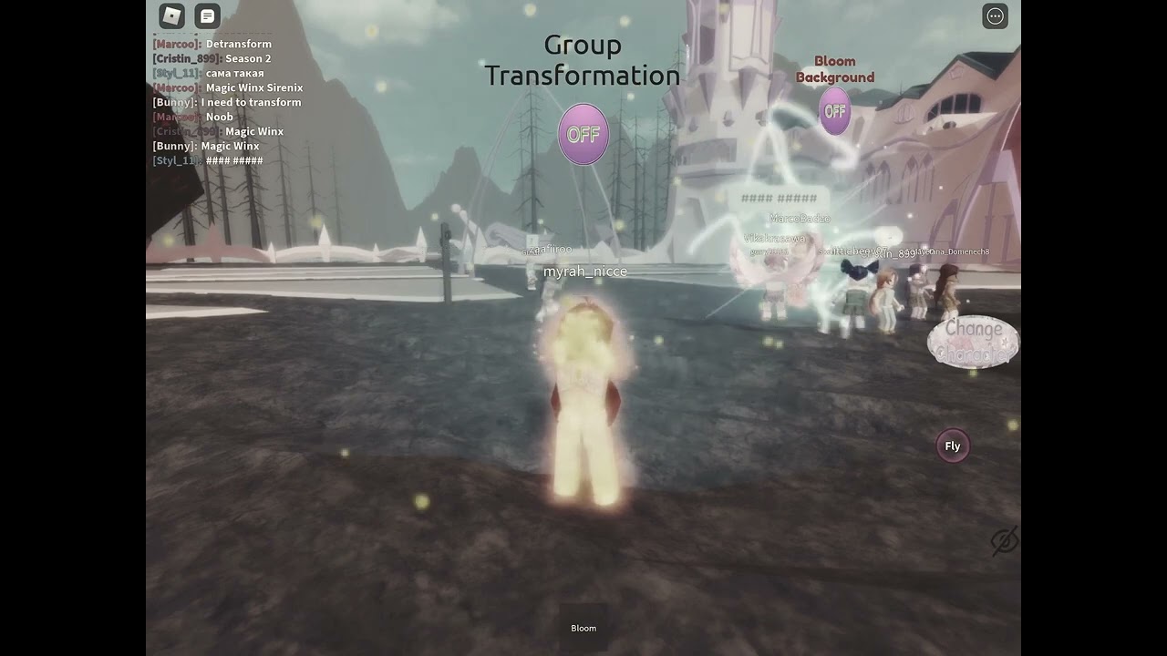 Dark bloom transformation roblox - YouTube