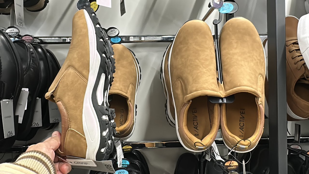 ASDA Men's New Collection of Shoes - March 2023 - YouTube