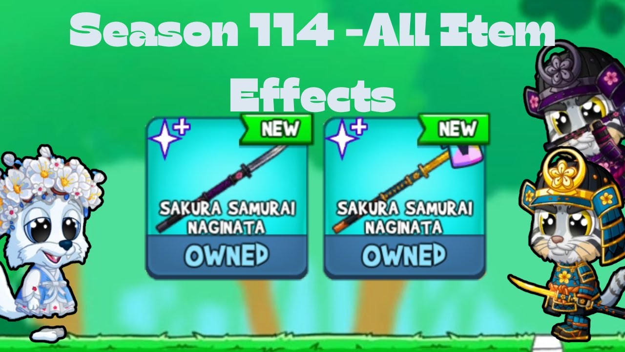 Fun Run 3-Season 114 All Item Effects - YouTube