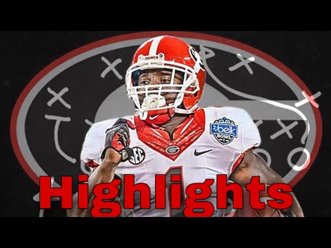 Sony Michel Georgia Highlights || Eminem - Godzilla