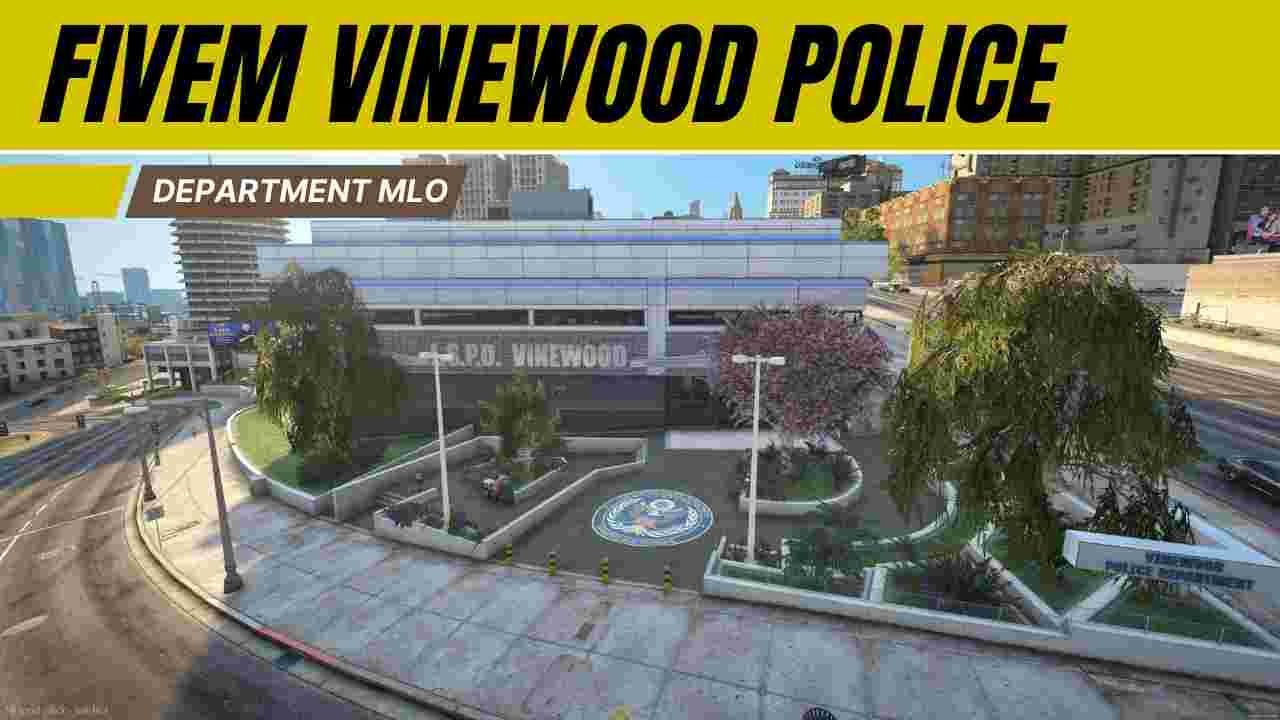 Fivem Vinewood Police Department MLO Interior & map for FIVEM MLO | GTA ...