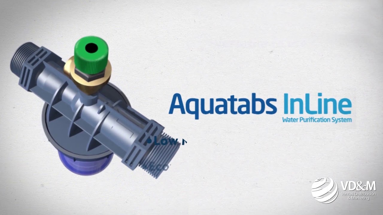 Aquatabs InLine Medentech - VDYMARKETING - Dispositivo de purificación ...