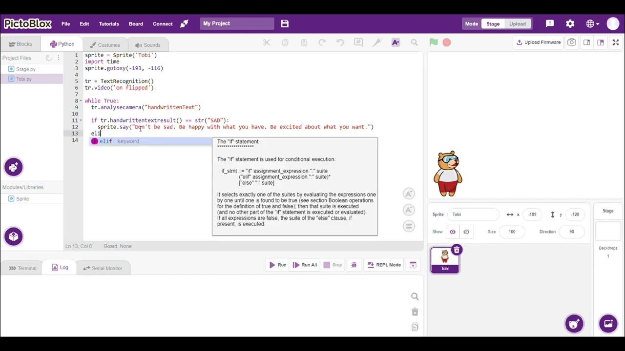 Text Recognition || Pictoblox || Sesion 6 - YouTube