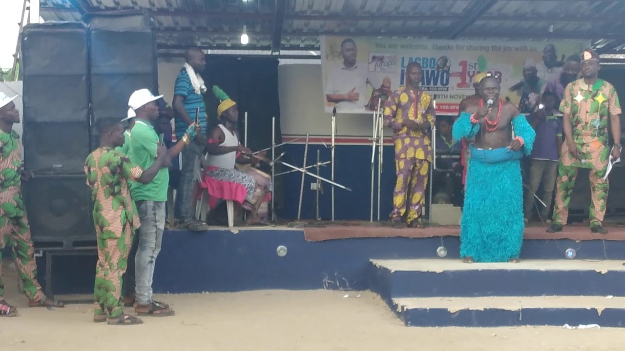 Ogunde life on stage - YouTube