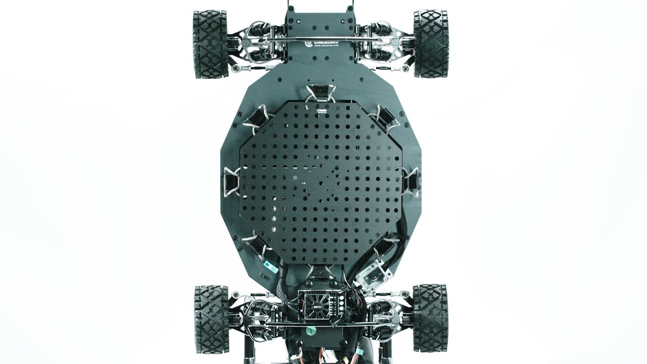 Cinegears RC Car Steering and Drive Train System - YouTube