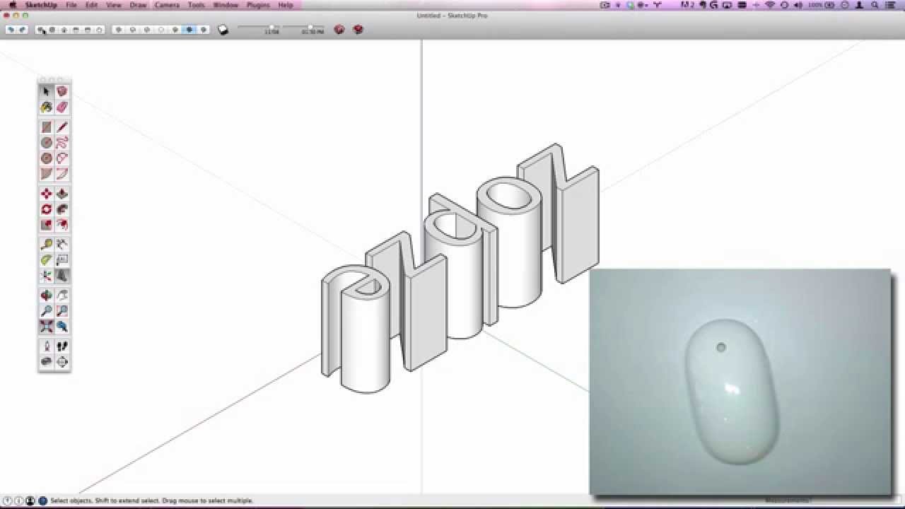 Zopze! Use your mouse the right way in SketchUp! - YouTube