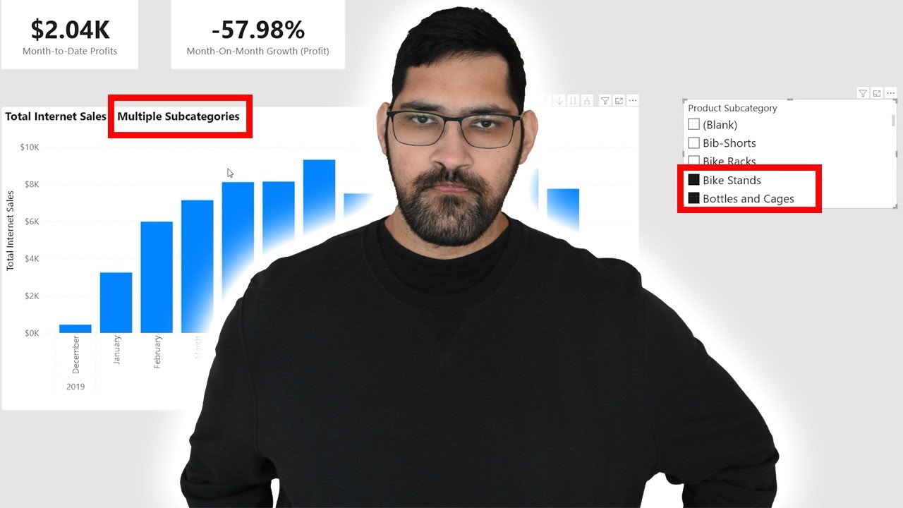 Dynamic Title Based On Slicer Selection In Power BI Power BI Tips Dynamic Title Based On Slicer Selection In Power BI Power BI Tips