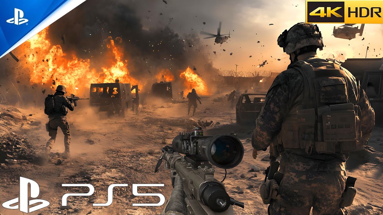 (PS5 Pro) The Gulf War | This Game is Really Realistic Immersive ...
