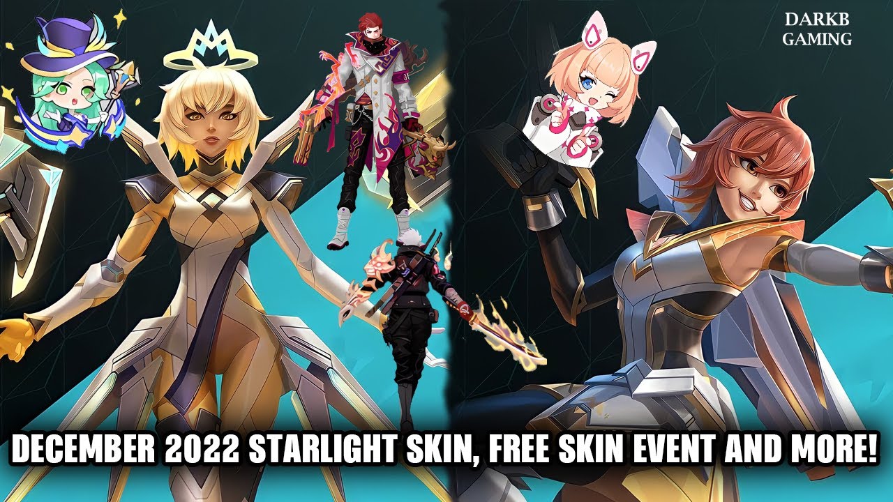 December 2022 Starlight Skin, Upcoming New Skins, Free Skin Event and ...