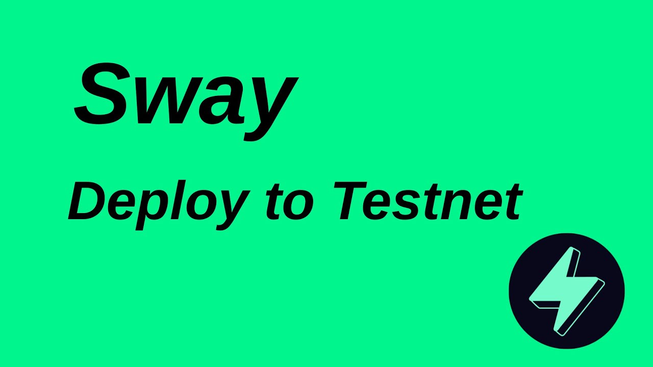 Getting Started with Sway | Fuel Testnet Beta 3 - YouTube