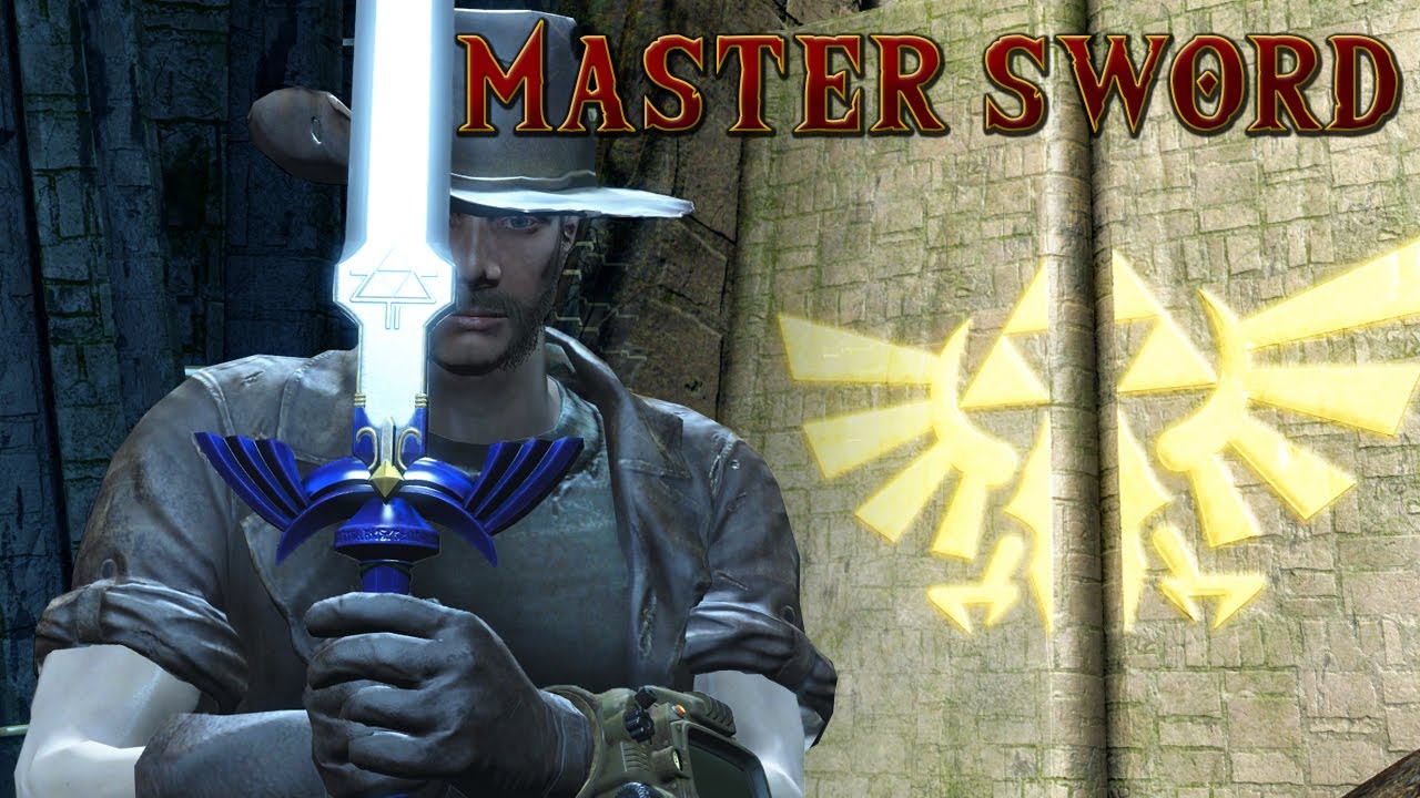 The Master Sword and The Sacred Grove | Fallout 4 Mods - YouTube