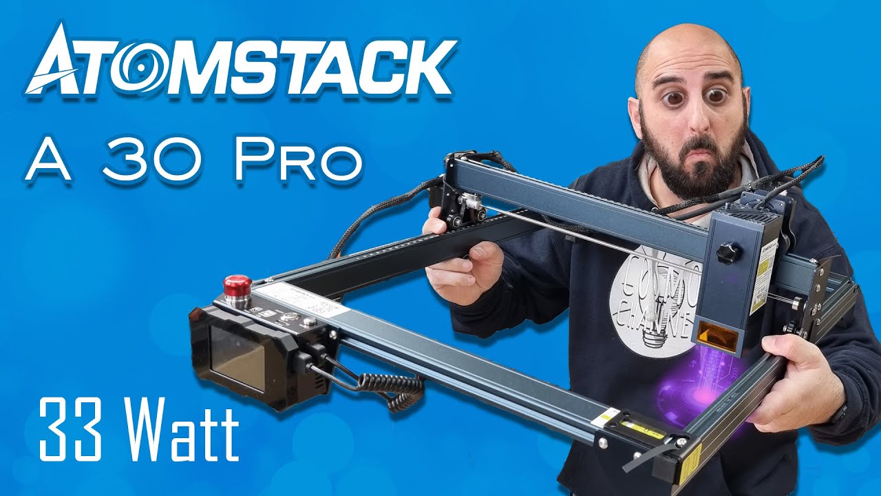 PURA POTENZA: ATOMSTACK A30 PRO da 33 Watt! - YouTube