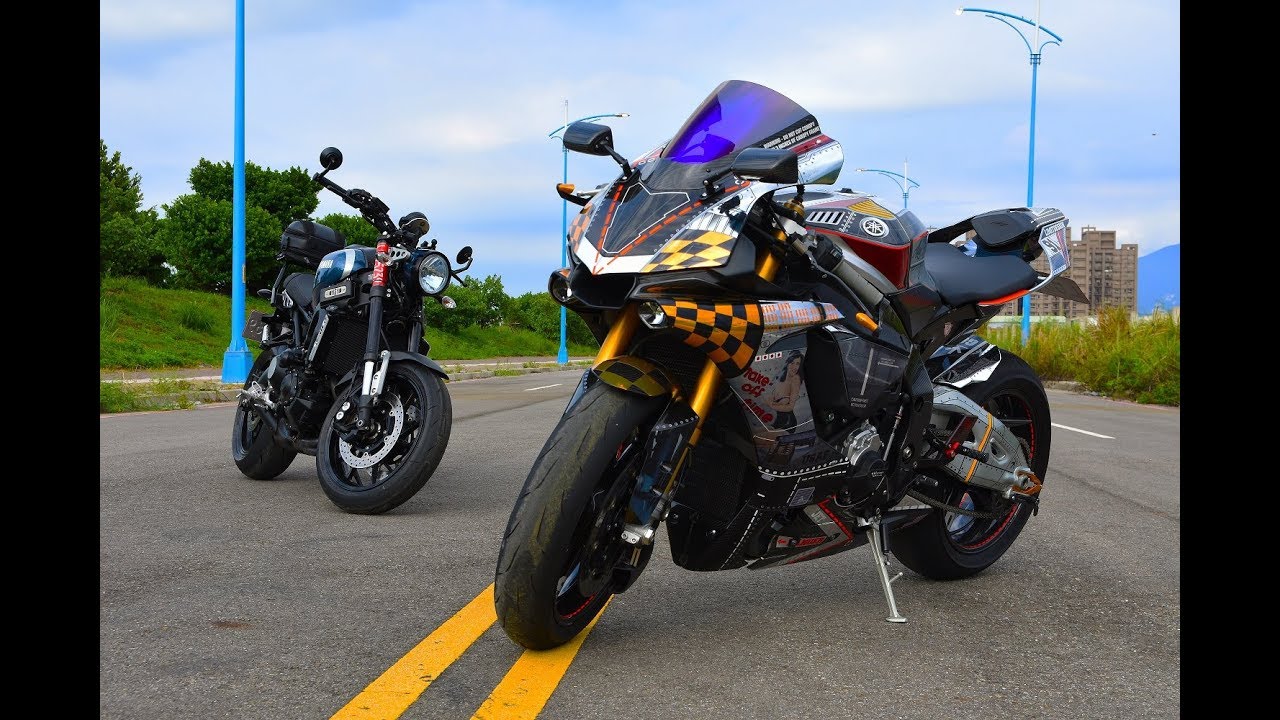 Gary's performance YAMAHA XSR-900 and YZF-R1M Launch Control ,Two Ways ...