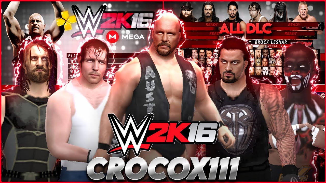 WWE 2K16 By CrocoX111 Released! [ PSP WWE HIDDEN GEMS SERIES 8 ] - YouTube