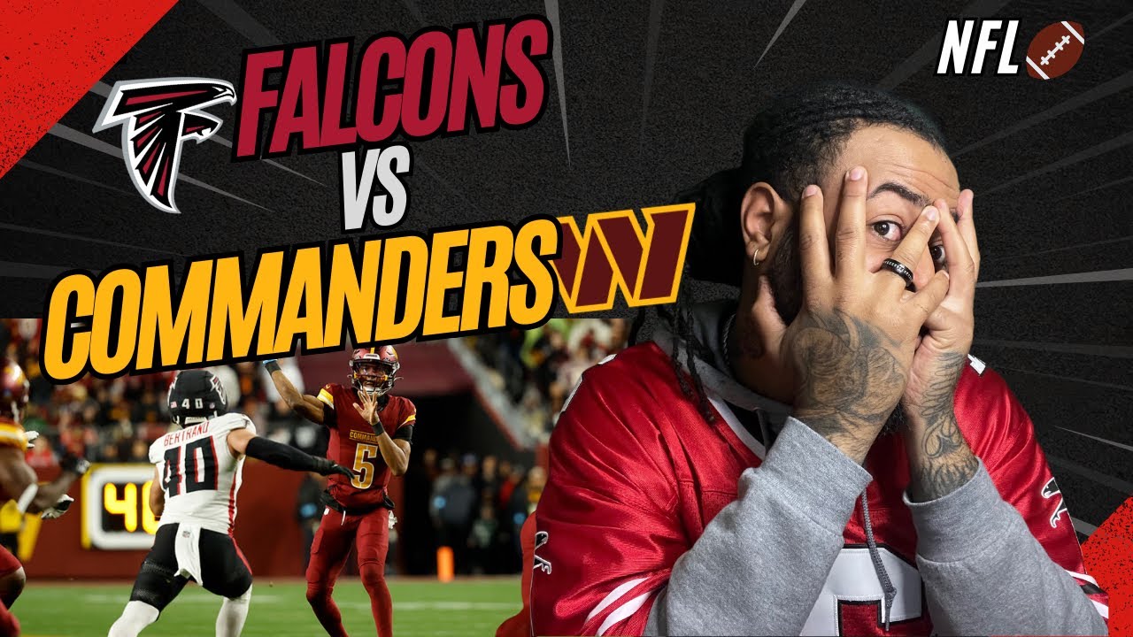 Falcons fan react to Washington Commanders vs Atlanta Falcon highlights ...