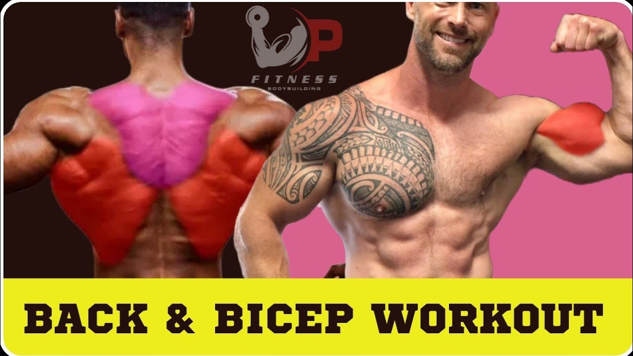 BACK & BICEPS WORKOUT | See How To Do | Correct Way To Do It | Combo ...