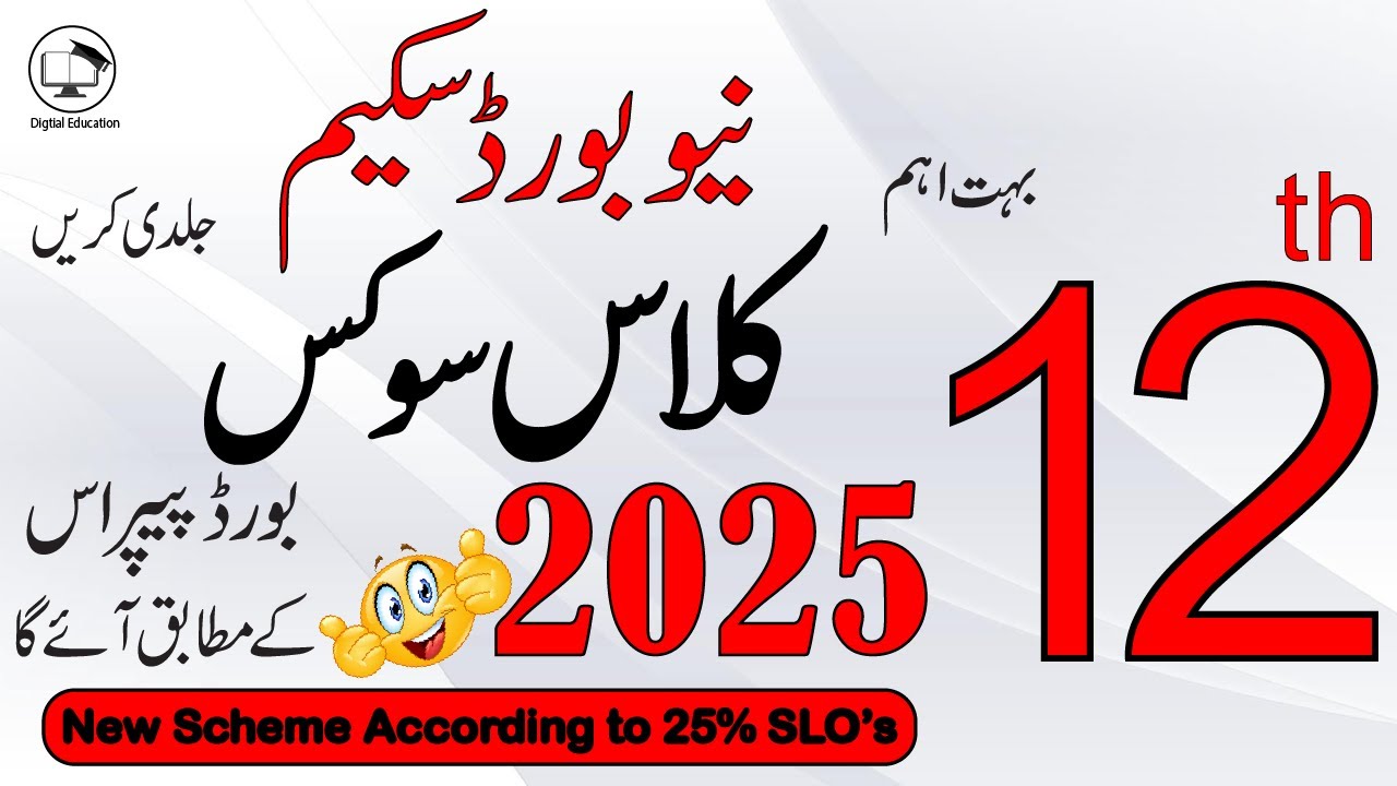 12th Class Civics Pairing Scheme 2025 | 2nd Year Civics Paper Pattern ...