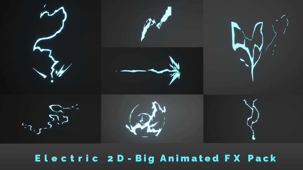 Electric & Energy 2D FX - Unreal Engine - YouTube