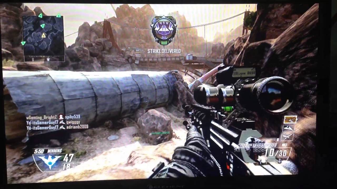 57-4 Team deathmatch gameplay on bo2 - YouTube