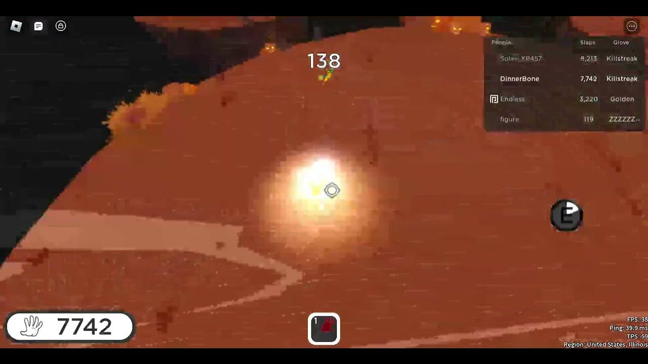 slap battles EXTENSION (reaching a 182 killstreak by a bug) READ DESC - YouTube