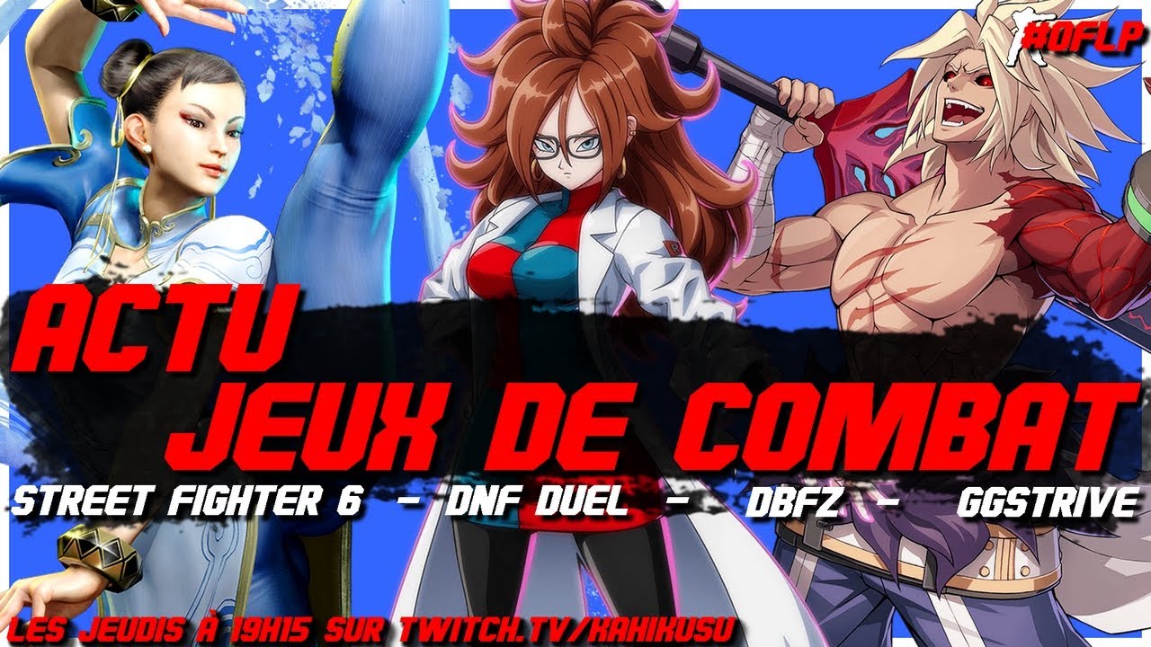 SF6 / INPUT LAG DNF / PATCHNOTES DBFZ / ROADMAP MELTYBLOOD / INPUT LAG ...